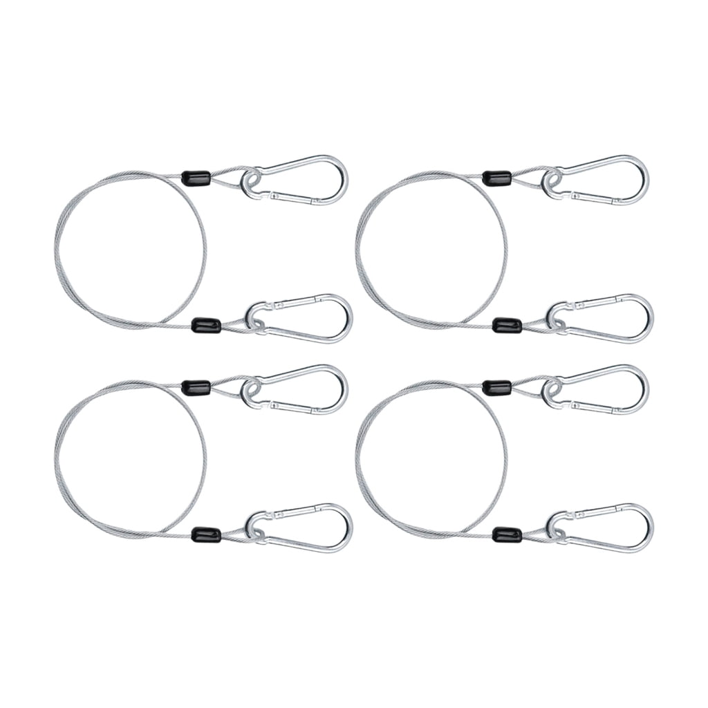 Sinyiin 4PCS Multipurpose Stainless Steel Wire Rope Security Cables ...