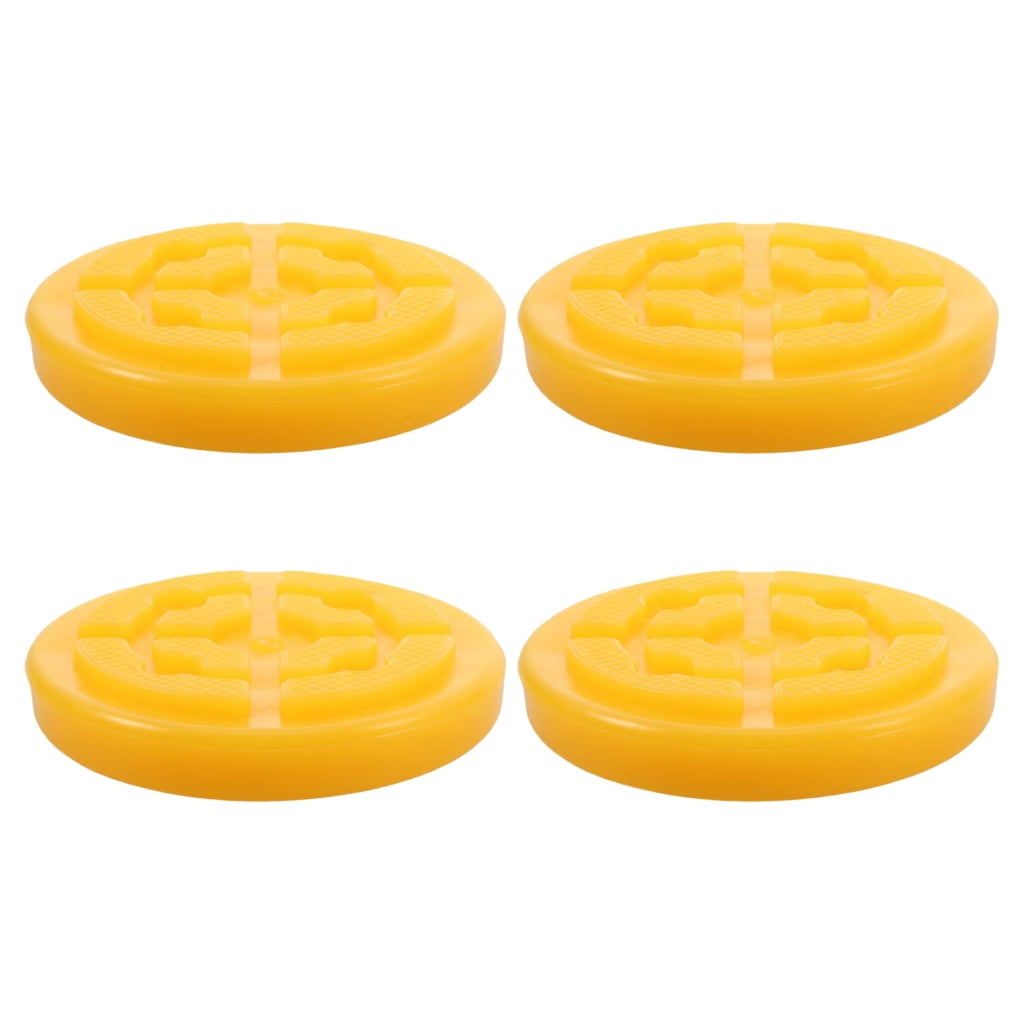 Sinyiin 4pcs Round Auto Lift Platform Pads for Double Column Lifts ...