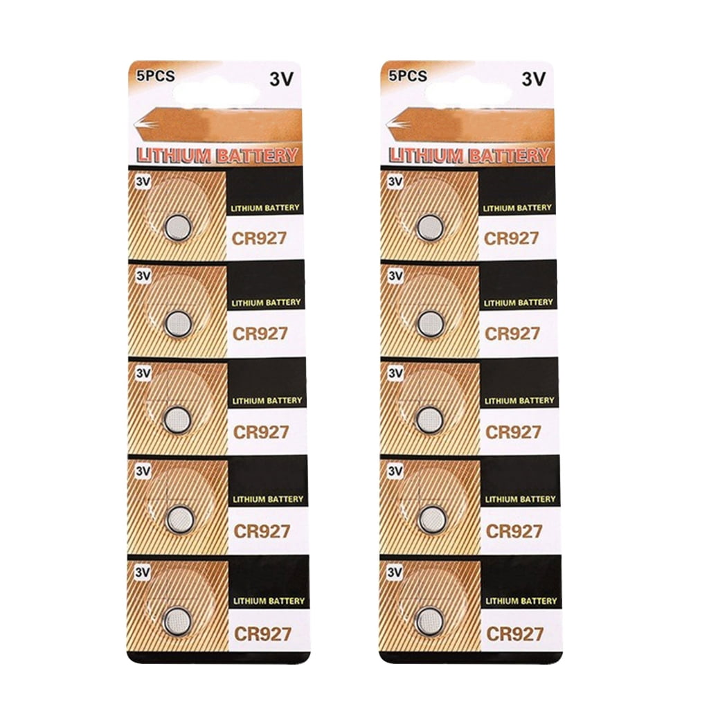 Sinyiin 5/10Pcs 3V Lithium Batteries CR927 For Remote Control LED Light Toy Clock Watch CR927 ...