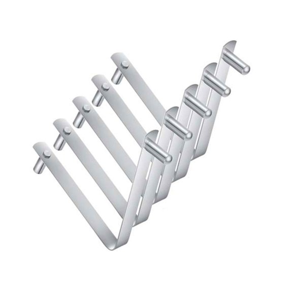 Sinyiin 5/10Pcs Pool Rod Clips V Shape Stainless Steel Pool Brush Clip ...