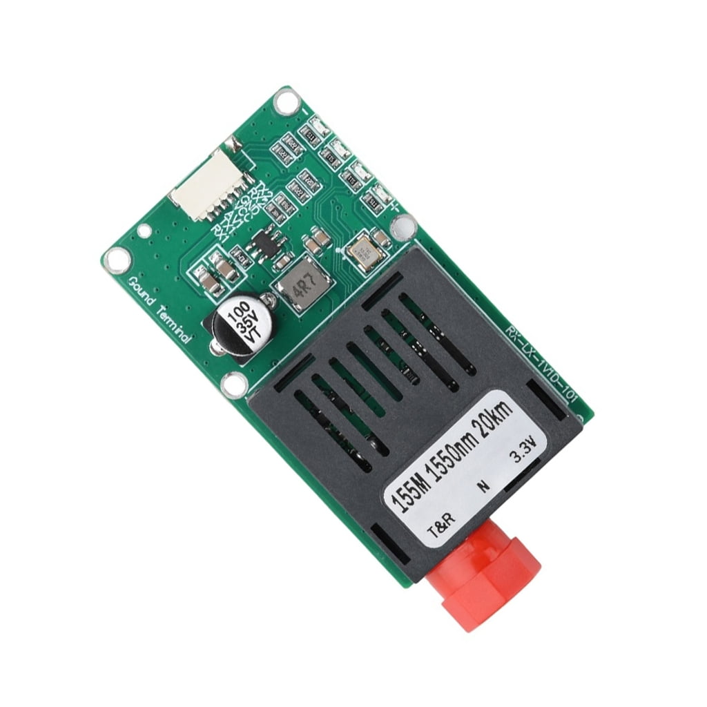 Sinyiin 5.5-26V 1 Channel Optical End to Optical Fiber TTL Optical ...