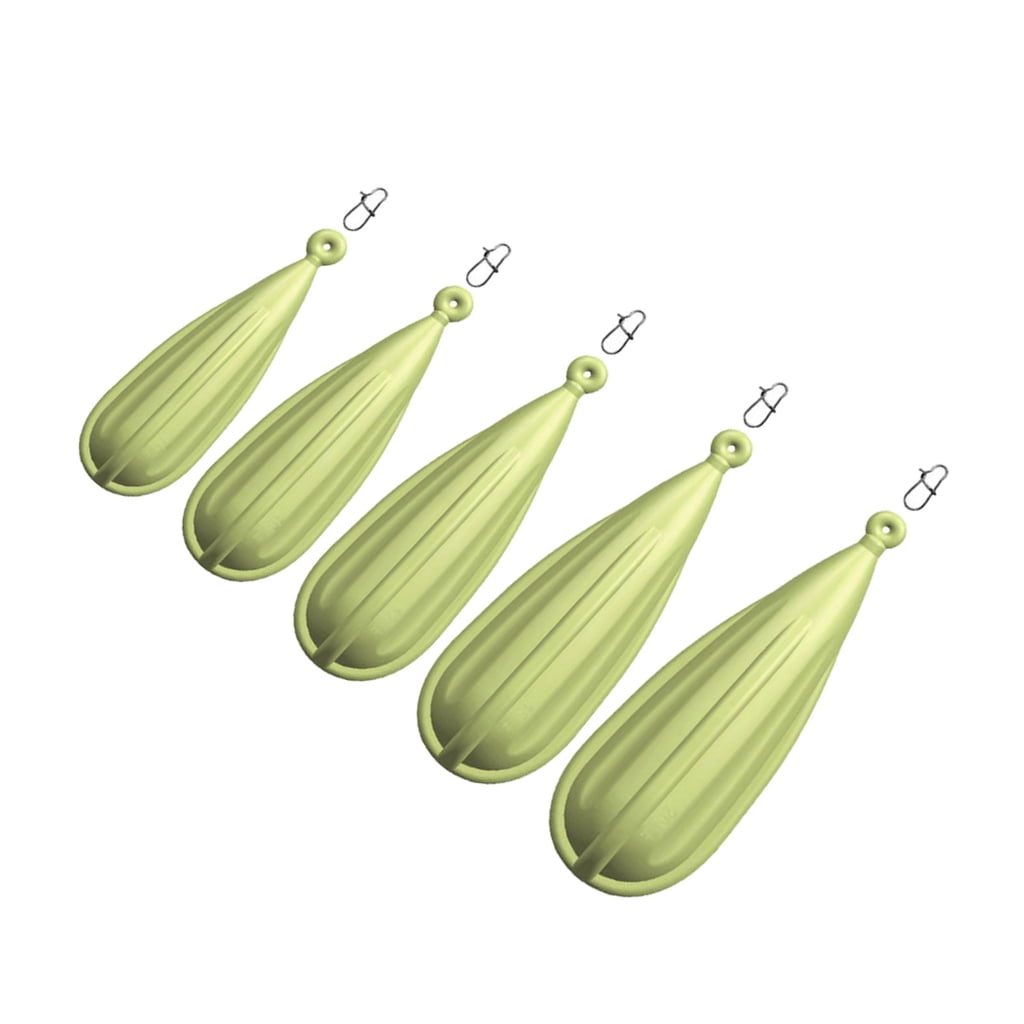 Sinyiin 5/6pcs Fishing Practice Plugs Different Weights Casting Tool ...