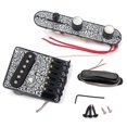 Sinyiin 6-string Saddle Bridge Board Neck Pickup Set 3 Way Switch ...