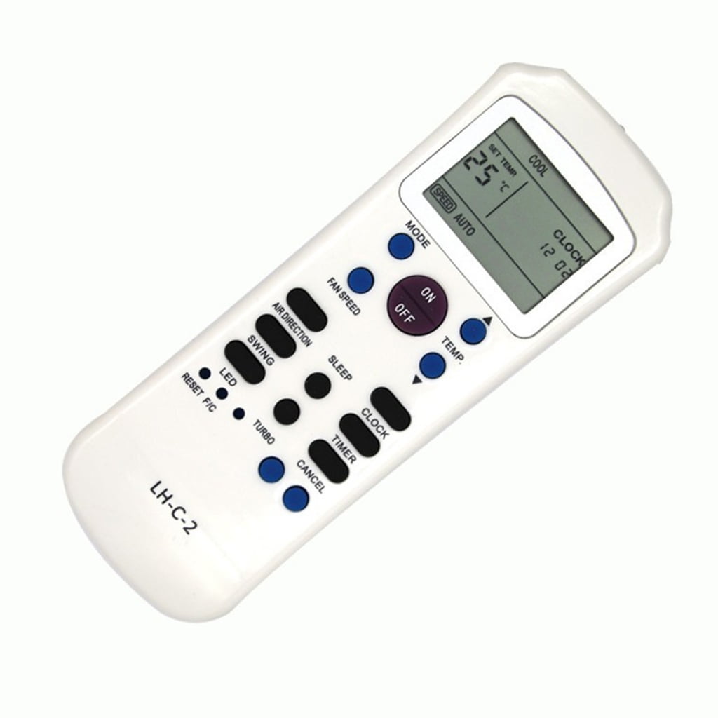 Sinyiin A/C Remote Controller 10m Coverage Clear Button Layout for ...