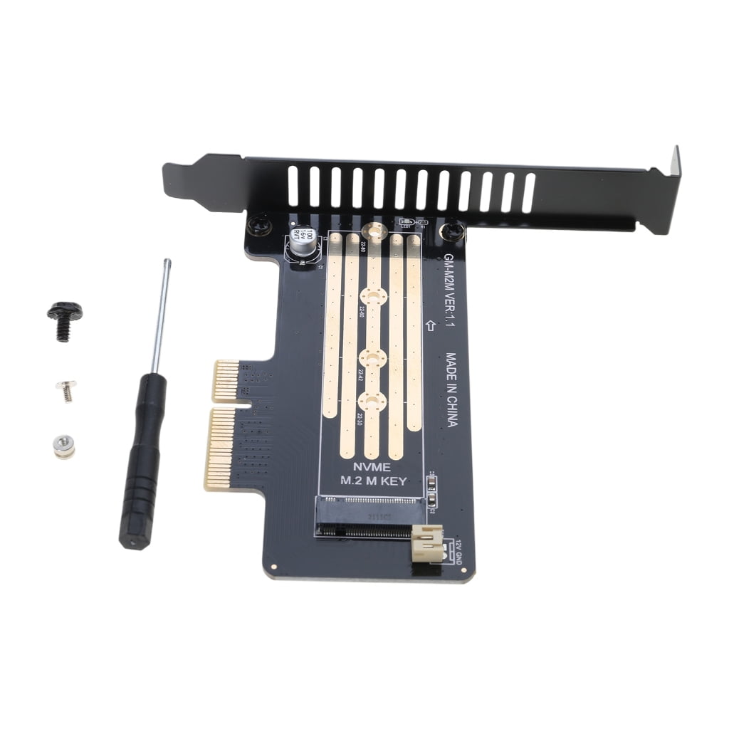 Sinyiin Add On Cards NVMe M.2 to PCIe 3.0 Card M.2 PCIE Adapter NVME ...
