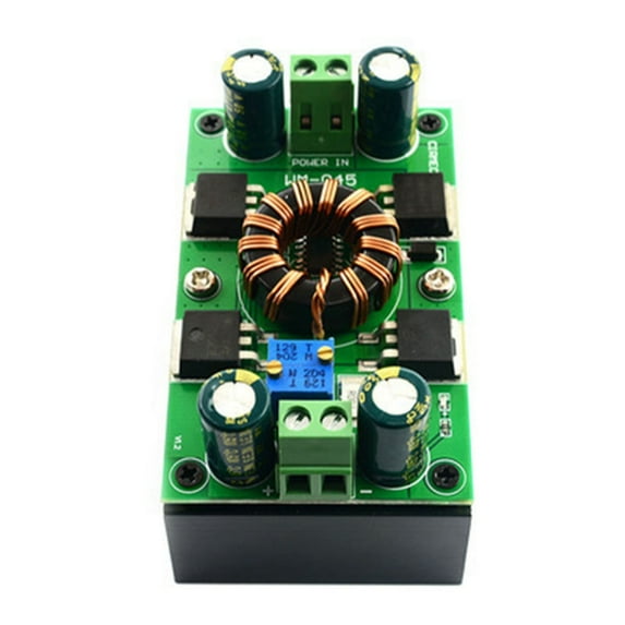 Sinyiin Adjustable 5V-30V to 1.25-30V 10A Automatic Step Up Down Power ...
