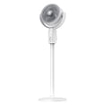 Sinyiin Adjustable Height Floor Standing Desk Fan with Remote Control ...