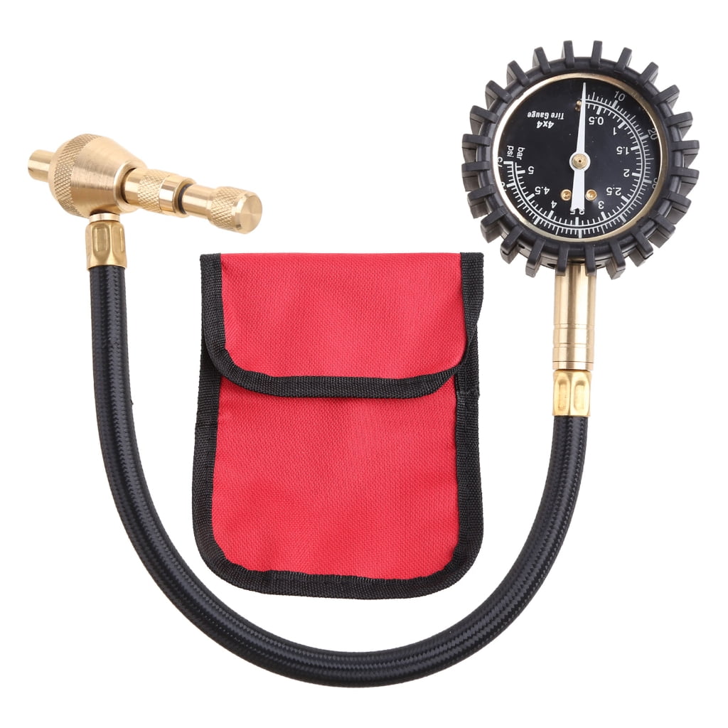 Sinyiin Auto Tire Pressure Gauge Manometer Hand Car Repair Test Metal ...