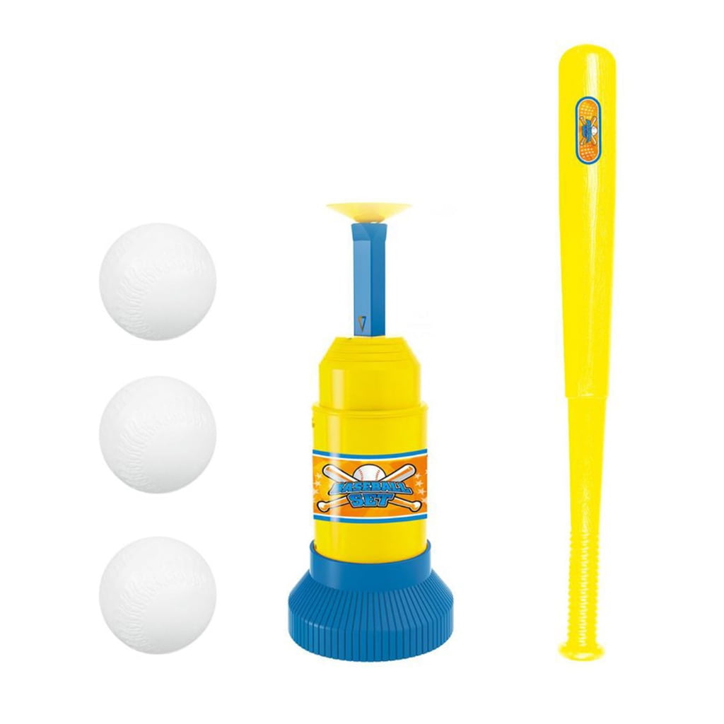 Sinyiin Baseball Bat and Pitcher Set Toy Safety Training Ball Pitching ...