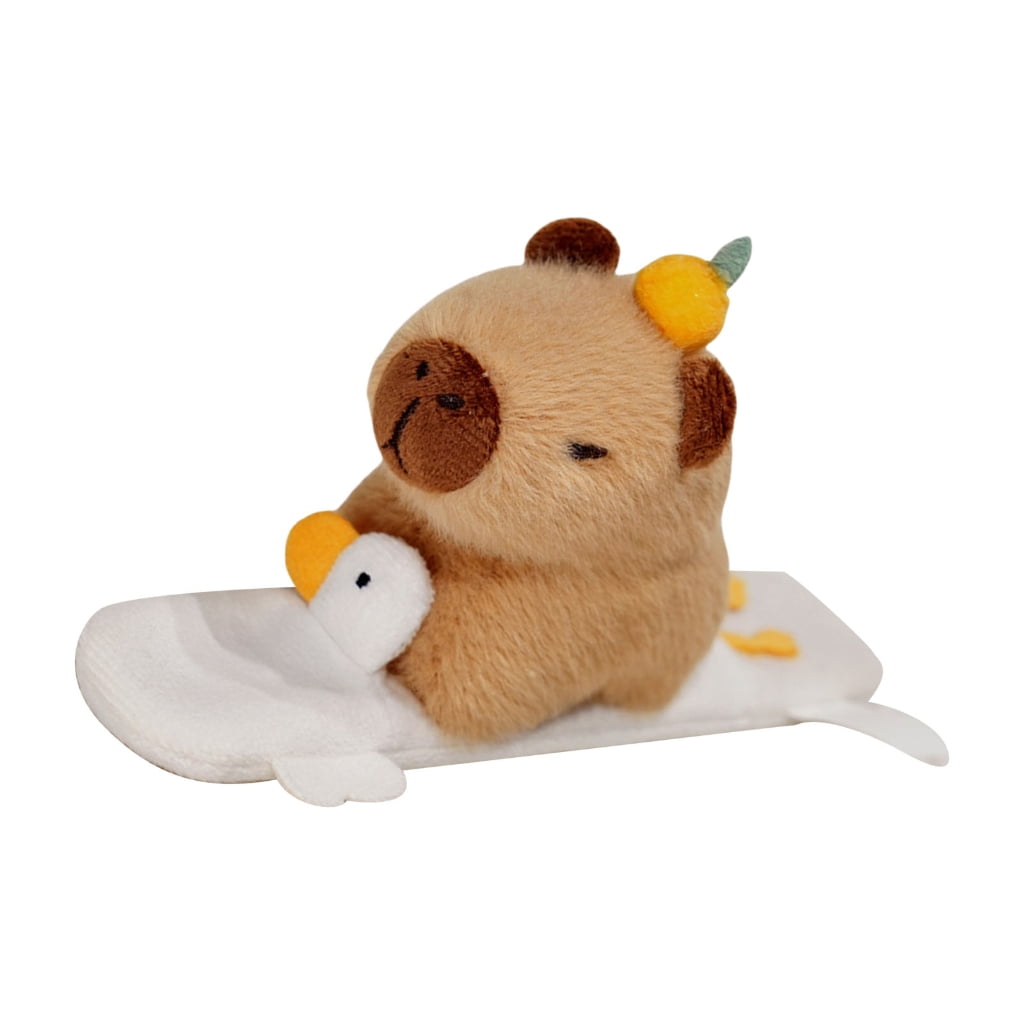 Sinyiin Capybara Shape Toy Tangerine Plush Bracelet for Children School ...