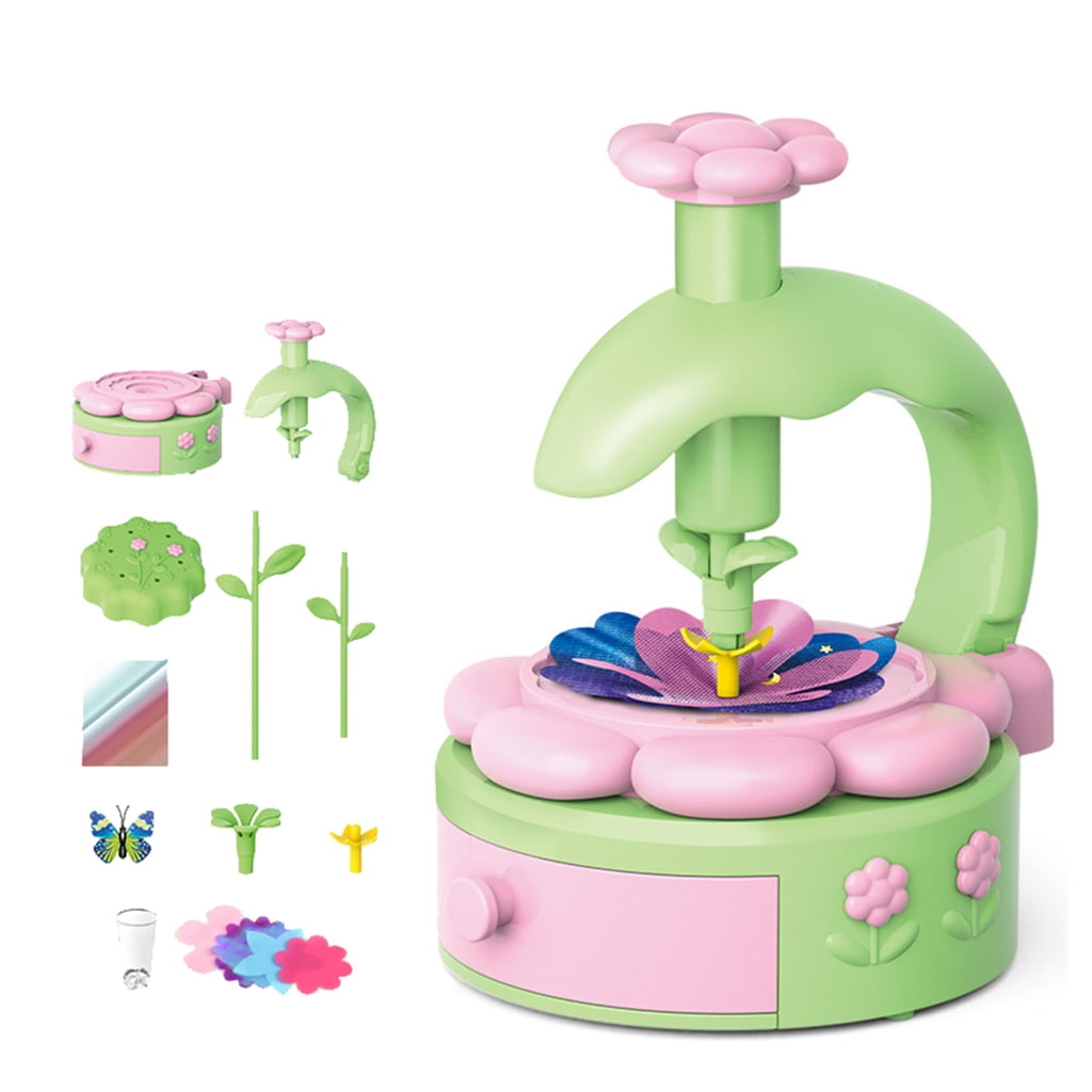 Sinyiin Children Handmade Flower Pressing Craft Machine Toy Safe ...