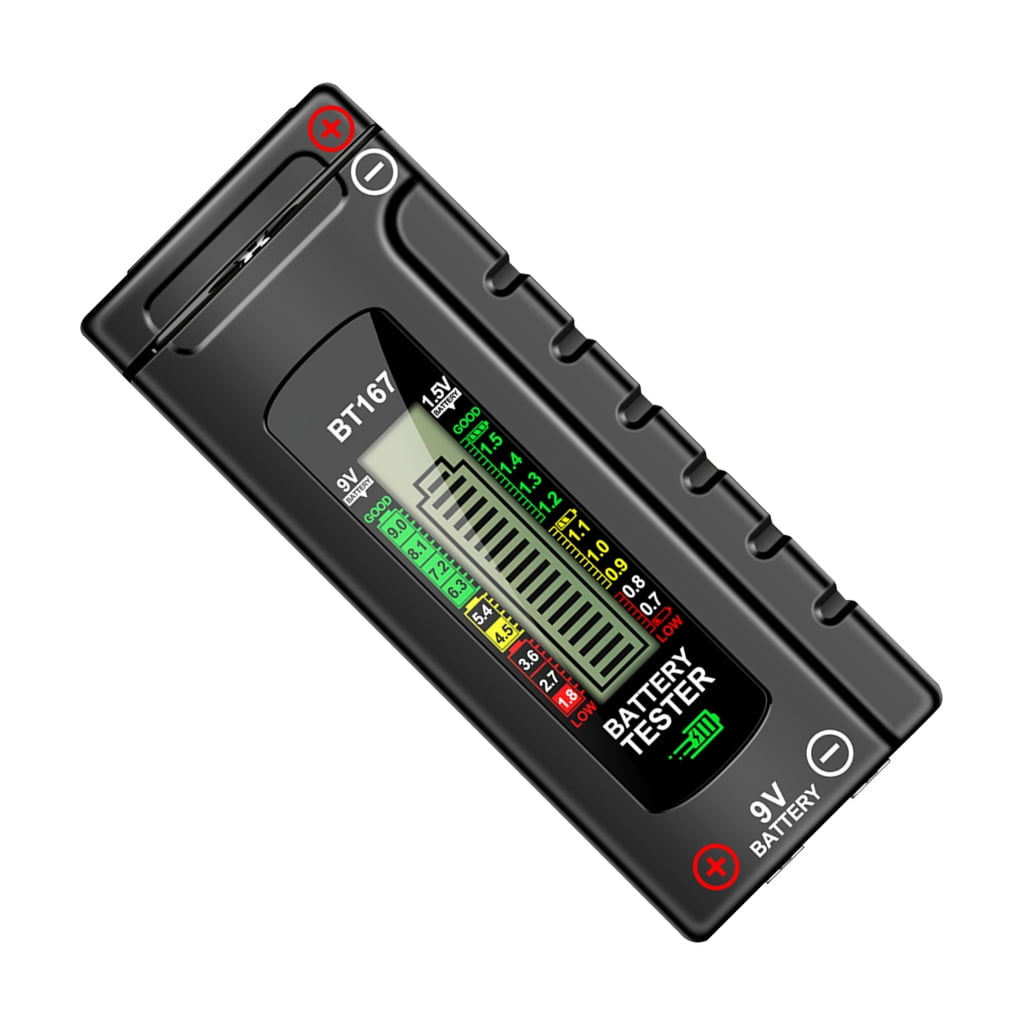 Sinyiin Compactly Battery Tester Checkers For Rechargeable Alkaline ...