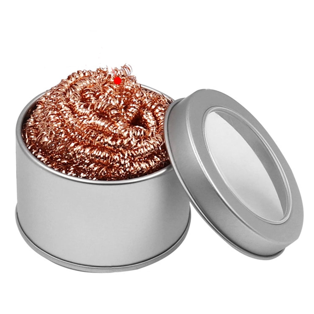 Sinyiin Copper Wire Cleaning Balls Iron Nib Soldering Waste Absorption ...