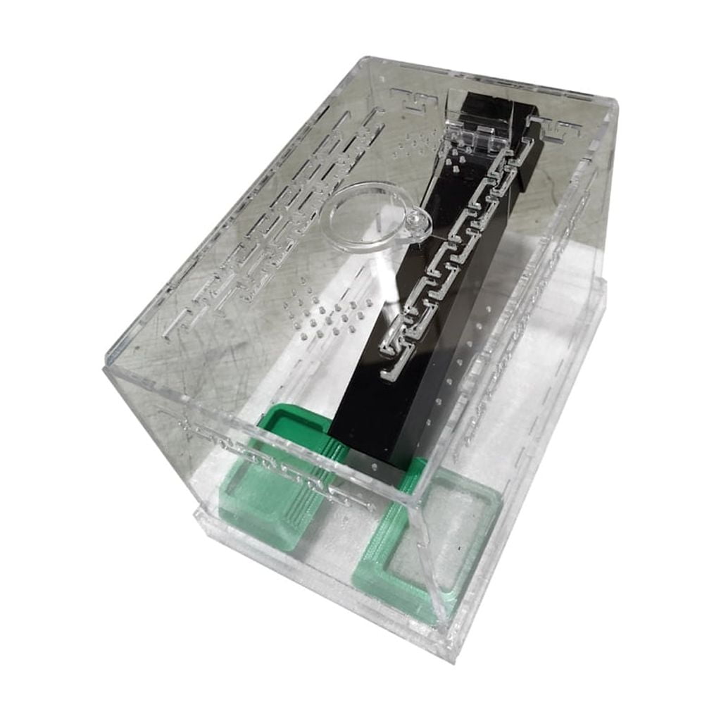 Sinyiin Cricket Breeding Box Equipped With Food Water Basins And ...
