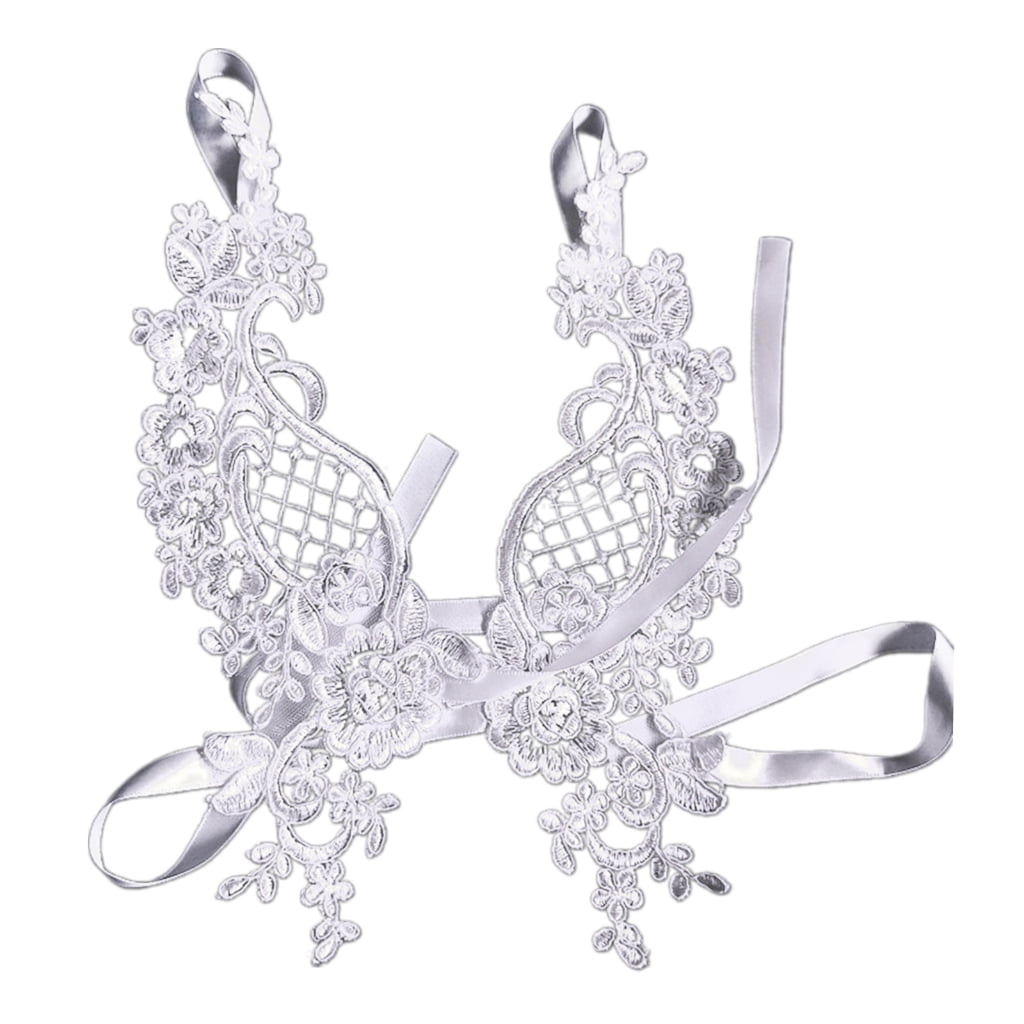 Sinyiin Decorative Lace Anklet with Easy to Wear Toe Rings Design ...