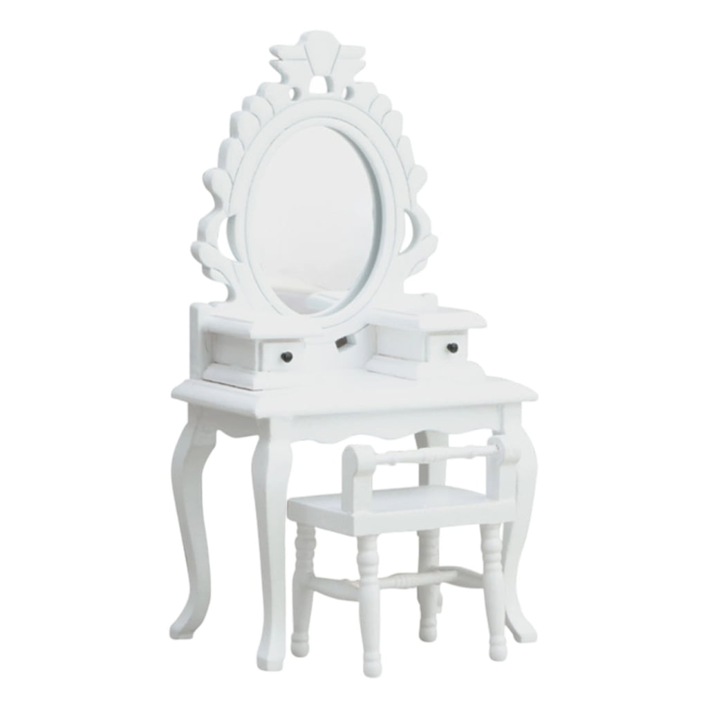 Sinyiin Detailed 1/12 Scale Wooden Model Furniture Dresser Bedroom ...
