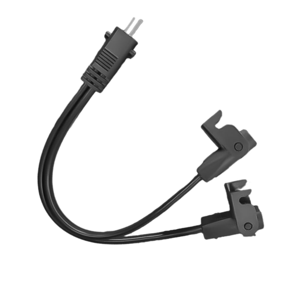 Sinyiin Double Outlet Power Splitters Cable Y Shape Adapters For ...