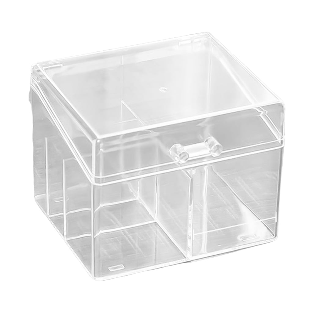 Sinyiin Dustproof Clear Acrylic Card Storage Box Card Holder for Game ...