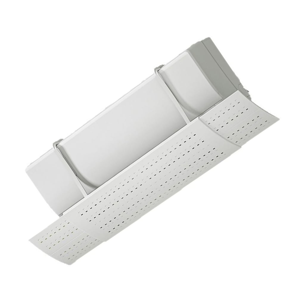 Sinyiin Easy Installation 16.5x52cm Air Conditioning Deflector Baffle ...