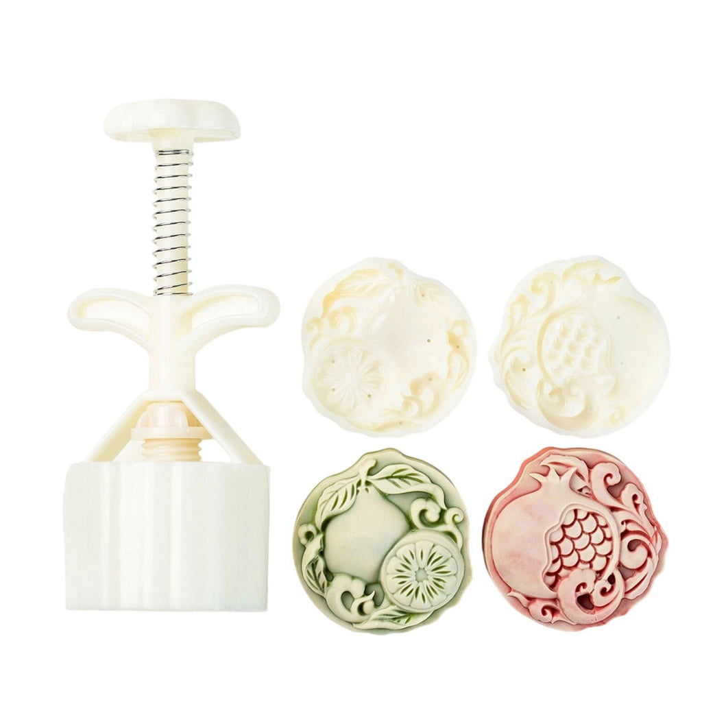 Sinyiin Easy to Use Pomelo and Pomegranate Mooncakes Maker Convenient ...