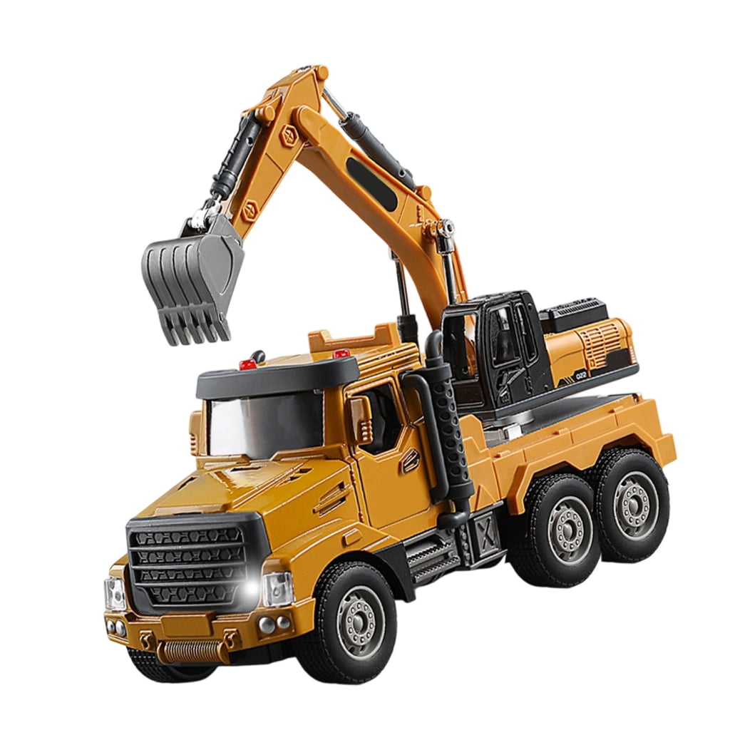 Sinyiin Educational Construction Vehicle Toy Realistic Simulation Sound ...