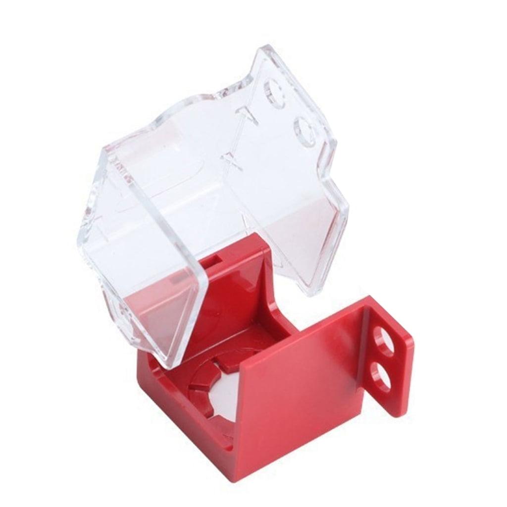 Sinyiin Emergency Stop Button Cover Box Type Clear Push Button Switches ...