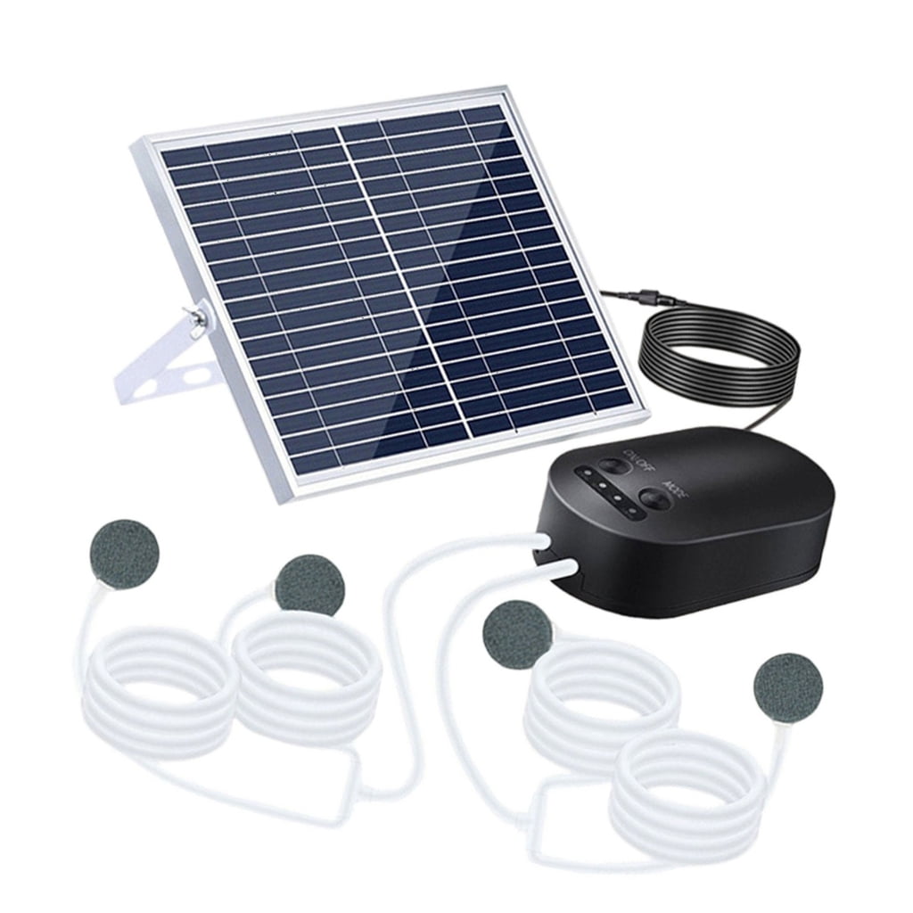 Sinyiin Energy Efficient Solar Fish Tanks Aerator Water Oxygen Pump For ...