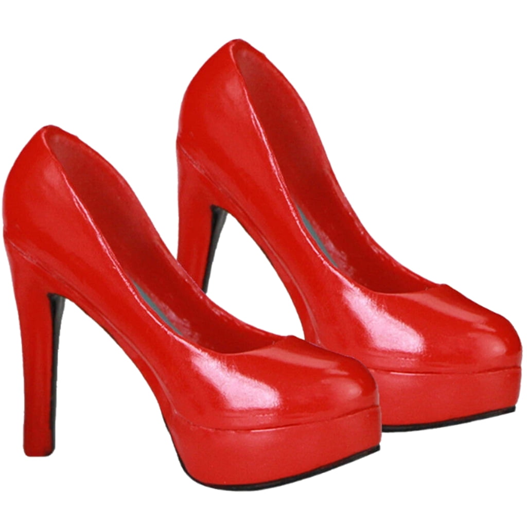 Sinyiin Fashion High Heel Shoes Model For 1/6 Female Dolls Realistic ...