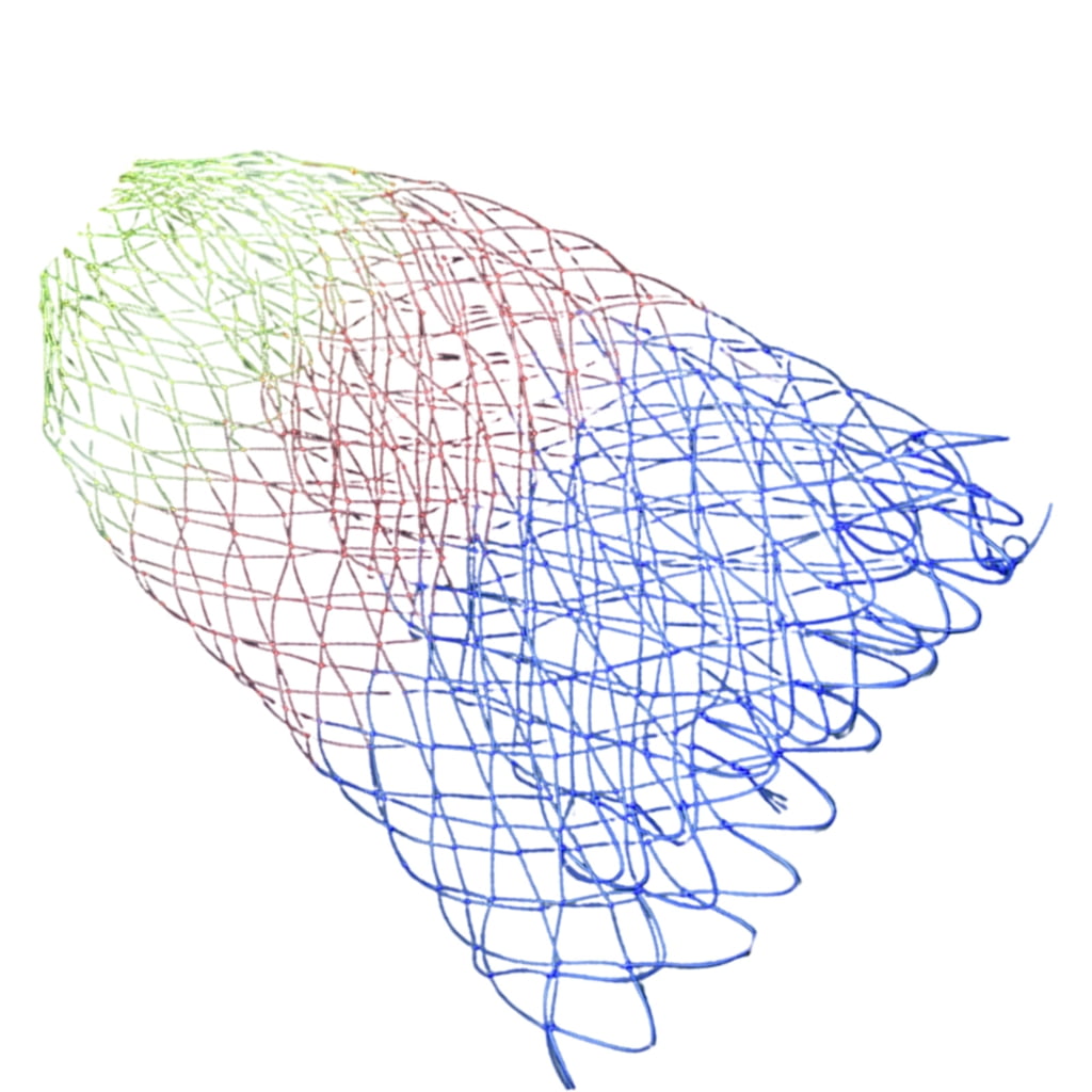 Sinyiin Folding Fishing Net Folding Nylon Landing Dip Net Meshs Net ...