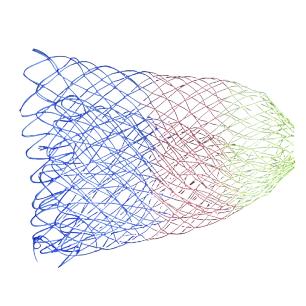 Sinyiin Folding Fishing Net Folding Nylon Landing Dip Net Meshs Net Fishing Accessorys - Walmart.com