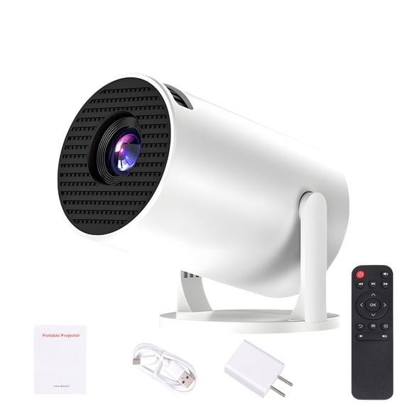Sinyiin Full 1080P Wireless Projector Featuring 240 Degree Rotatable ...