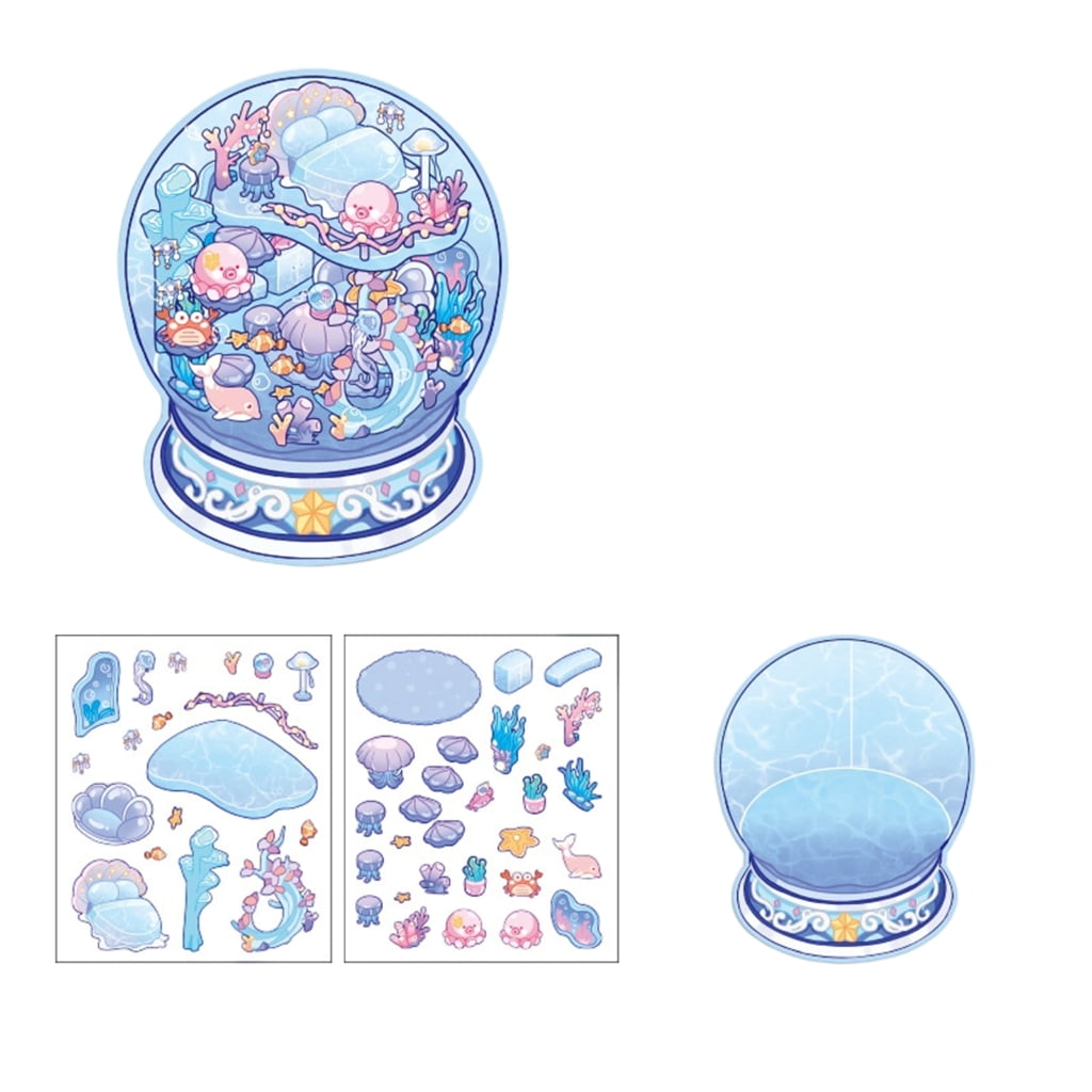 Sinyiin Fun DIY Piling Sticker Scene For Children With 4 Unique Theme ...