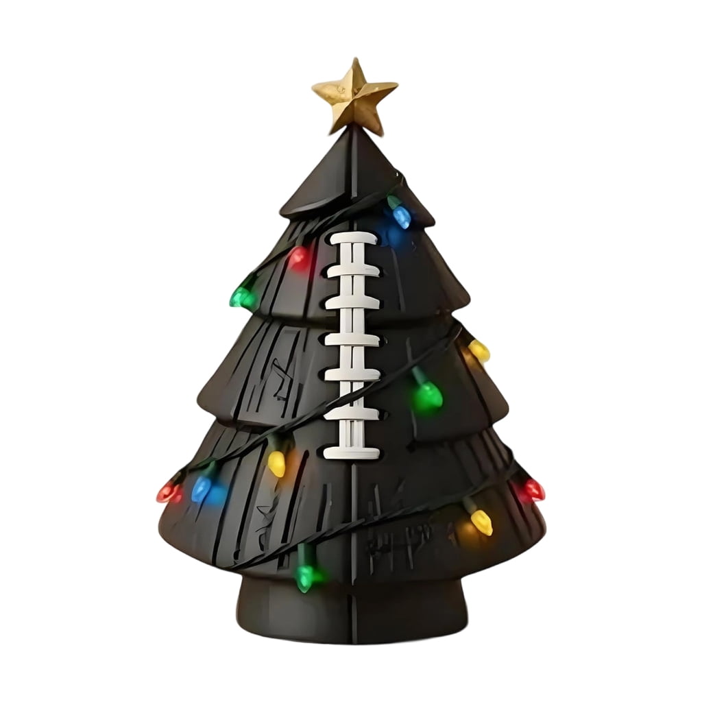 Sinyiin Funny Decorative Pellets for Christmas Tree, Soccer Christmas ...