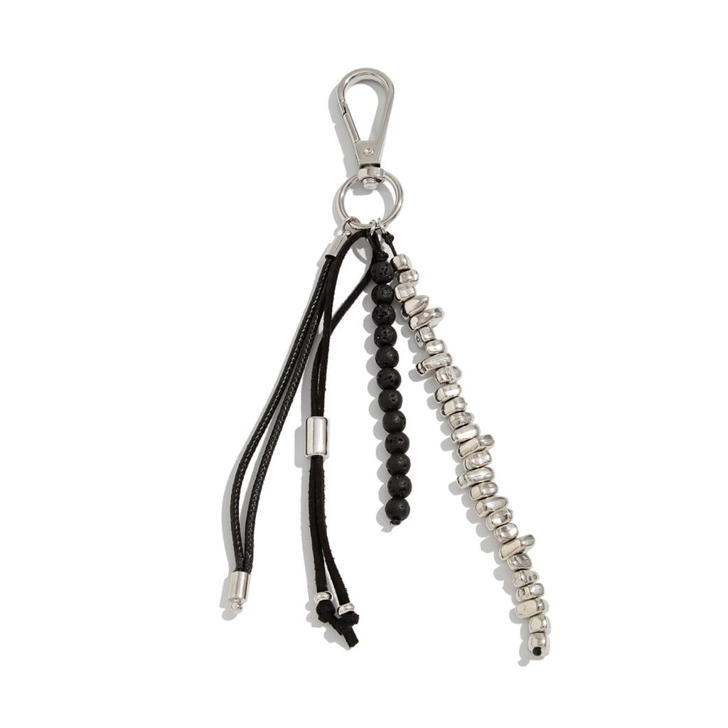 Sinyiin Handcrafted Metal Bead Key Chain Y2K Versatile Tassels Accent ...