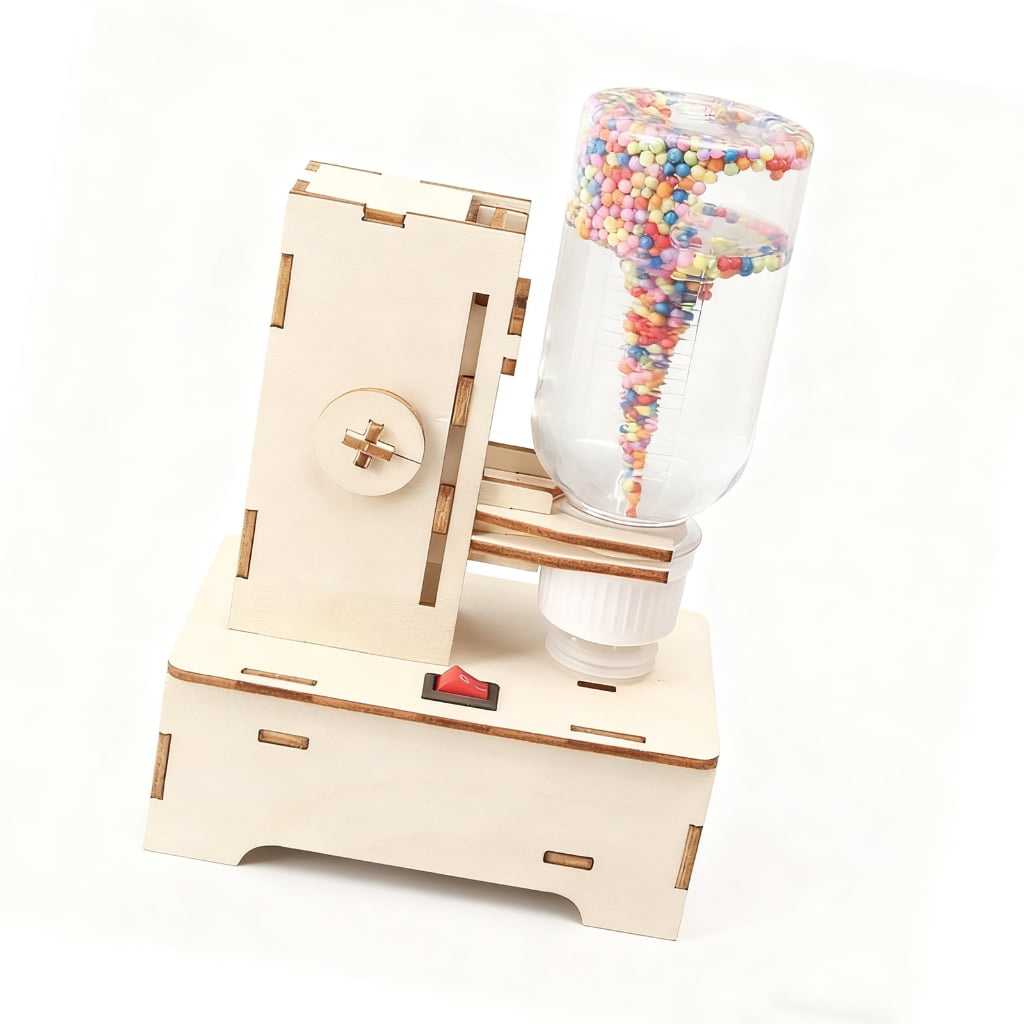 Sinyiin Hands On Water Cyclone Experiment Set Wooden Construction STEM ...