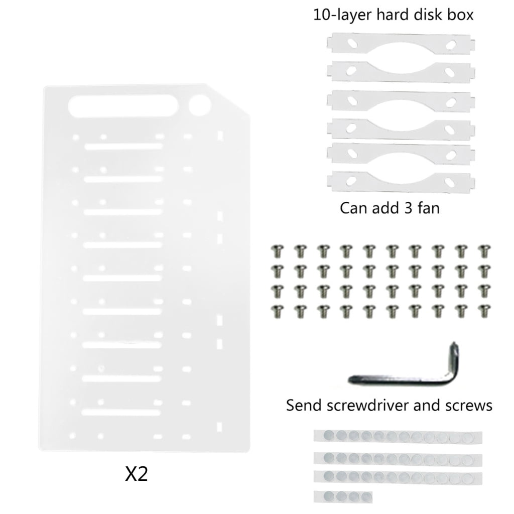 Sinyiin Hard Disk Rack Mechanical Hard Disk Cage Expansion Bracket ...