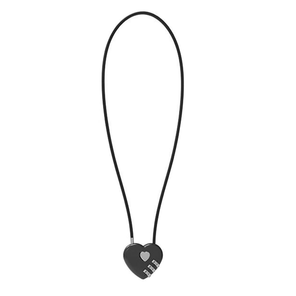 Sinyiin Heart Wishes-Lock for Lovers Wedding Mini Code Lock Combination ...