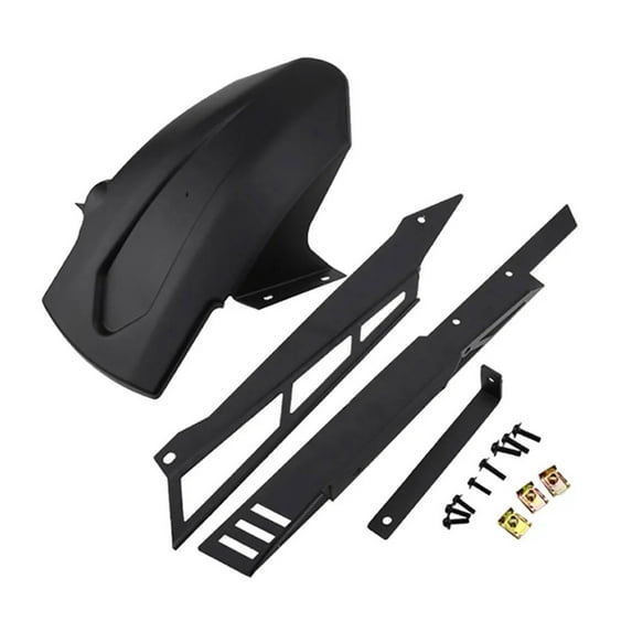 Sinyiin Heavy Duty ABS Rear Wheel Mudguard Splashes Shielding Protector ...