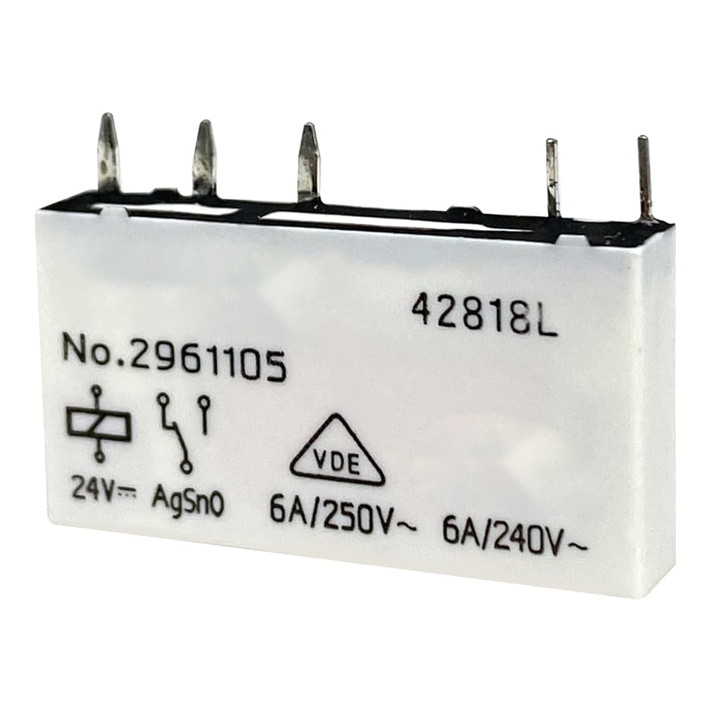 Sinyiin High Current 6.0A 24VDC SPDT Relays Portable Designs 5 Pin Configuration for HVAC Error ...