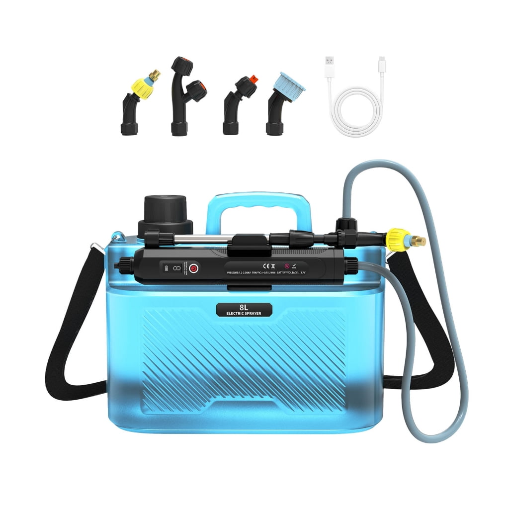 Sinyiin Home Garden Electric Sprayer Rechargeable for 3 Hours Use ...