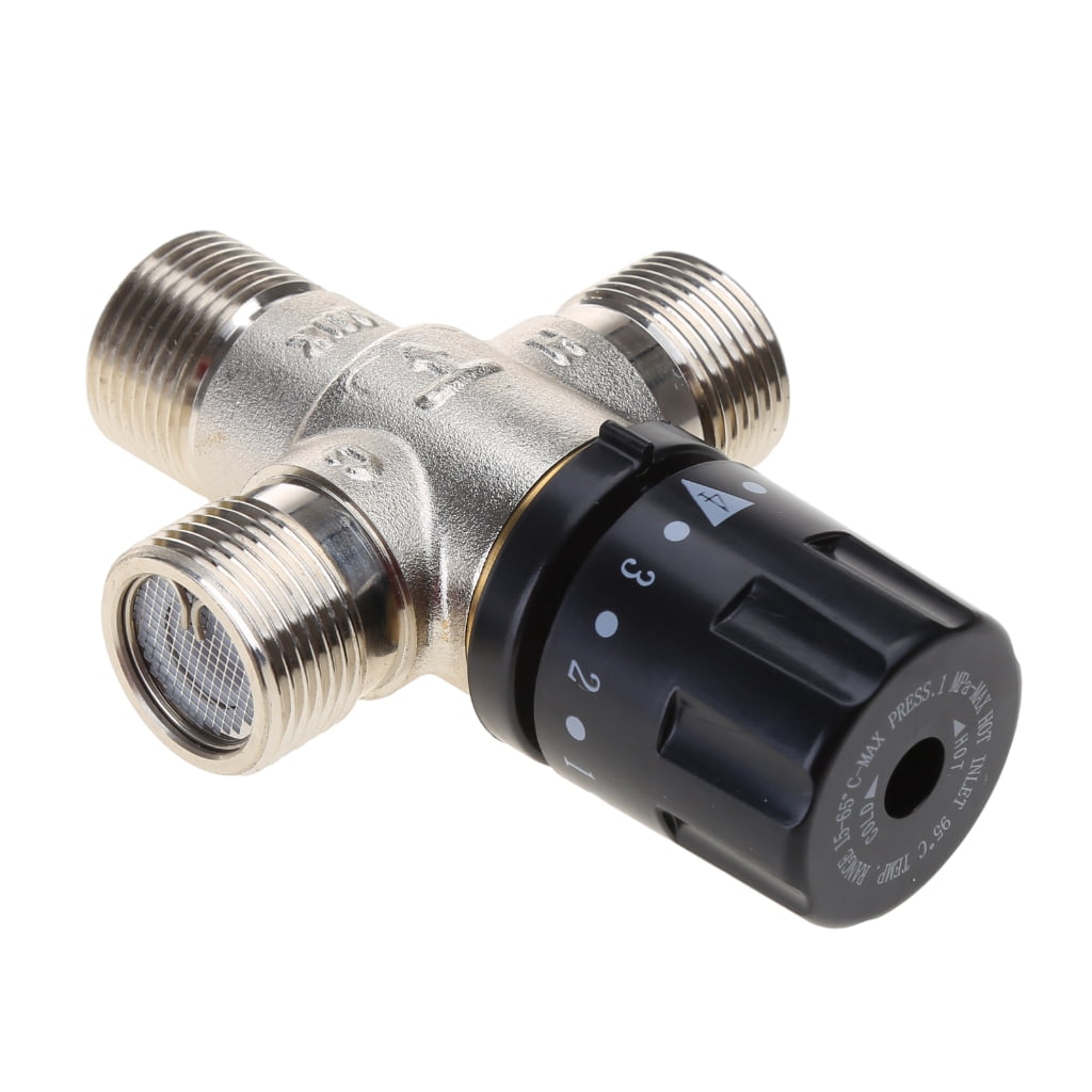 Sinyiin Hot Cold Water Mixing for Valve Brass Thermostatic Mixer for ...
