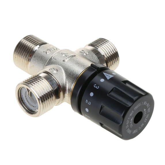 Sinyiin Hot Cold Water Mixing for Valve Brass Thermostatic Mixer for ...