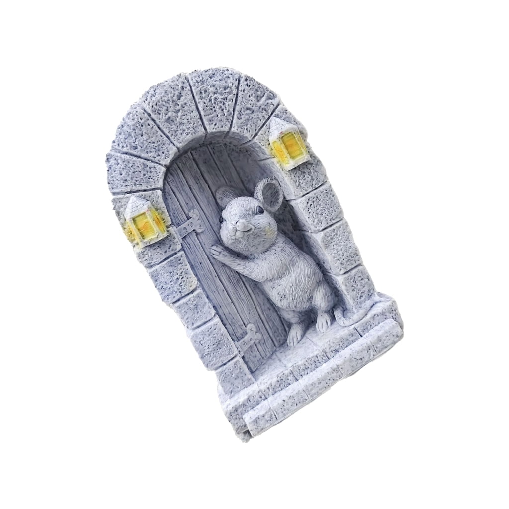 Sinyiin Imaginative Mouse Figurine With Stone Texture Perfect For ...