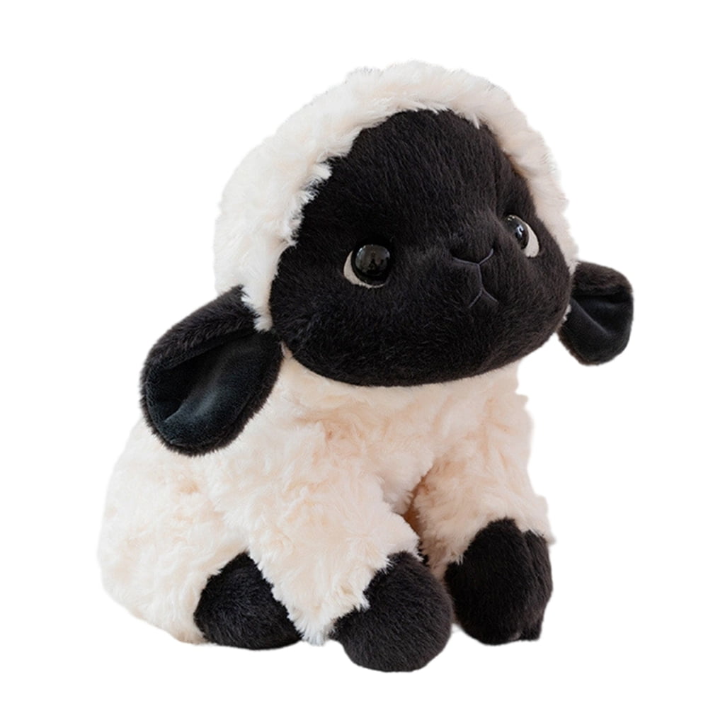 Sinyiin Interactive Soft Lamb Plush Toy Cuddle Companion Kids Family ...