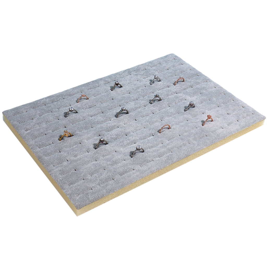 Sinyiin Jewelry Foam Tray DIY Inserts Liners 100 Holes Velvets ...