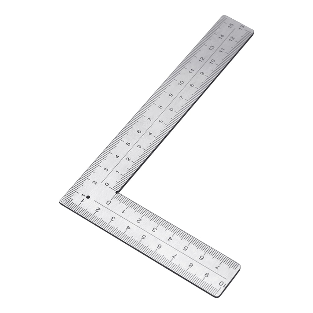 Sinyiin L Shaped Rulers Woodworker Square Framing Rulers Steel Right ...