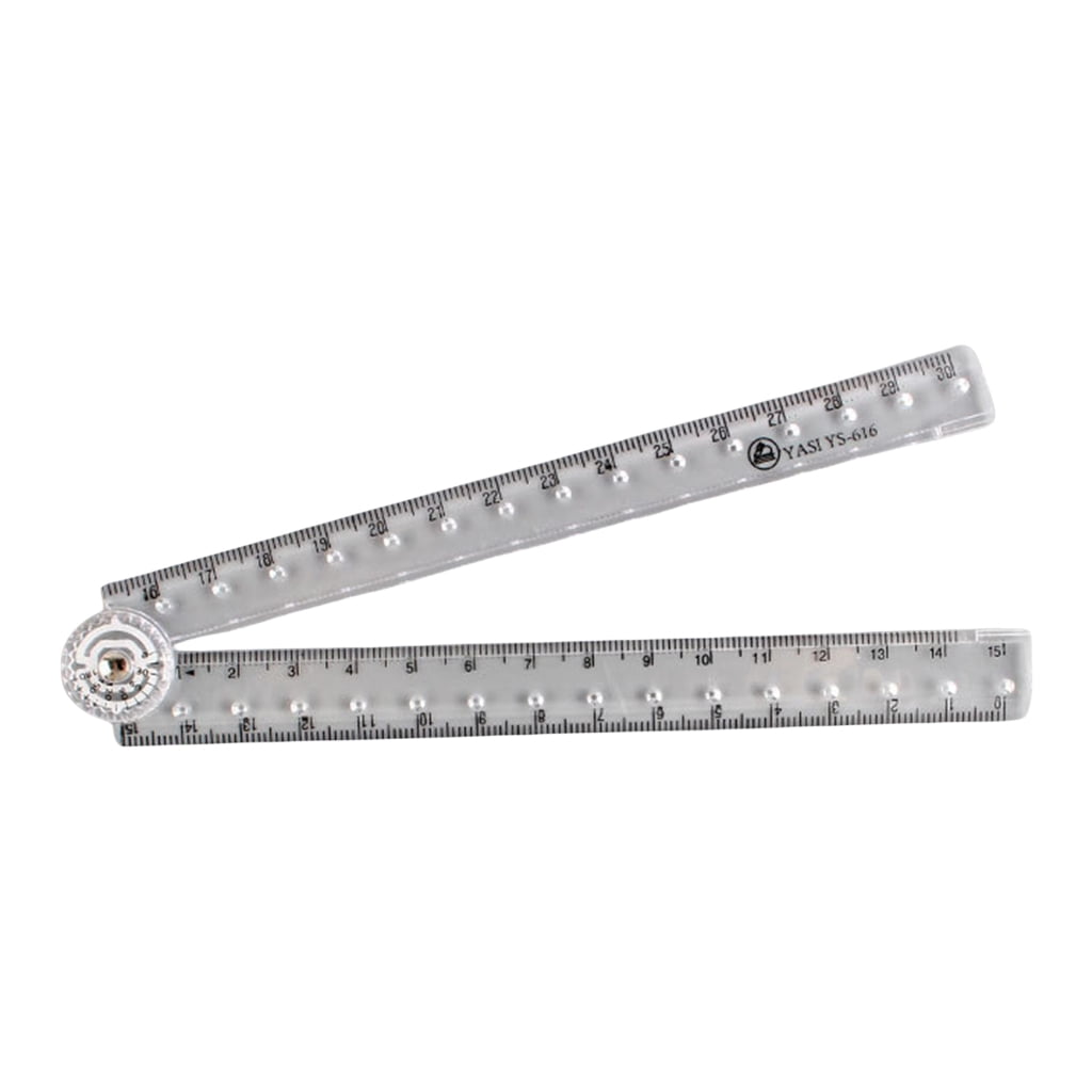 Sinyiin Math Ruler Measuring Tool for Student Teacher, Measuring length ...