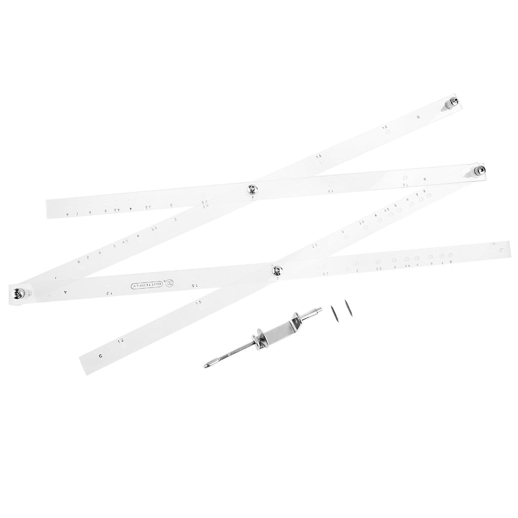 Sinyiin Measuring Ruler Measurement Tool 50cm Scale Folding Ruler ...
