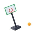 Sinyiin Miniature Basketball Hoop Set for 1/12 Doll House Decoration ...
