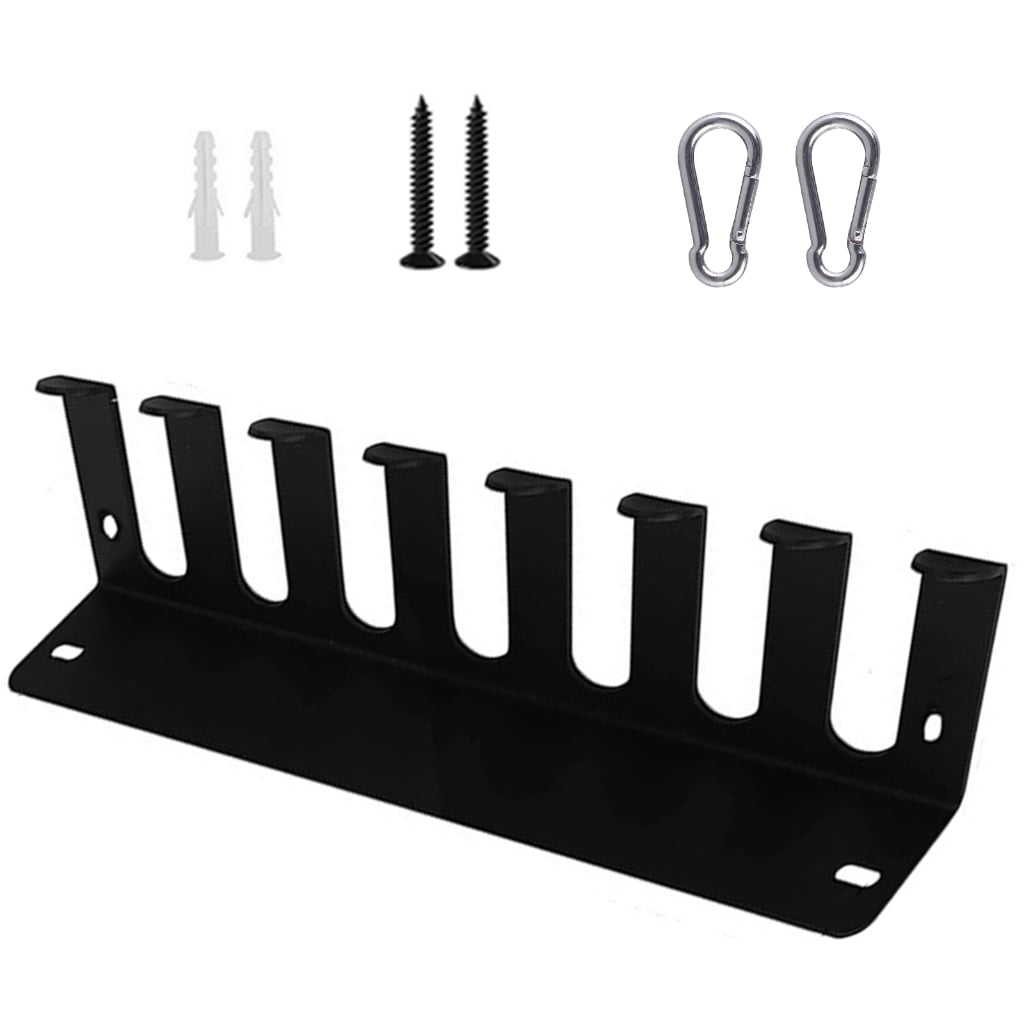 Sinyiin MultiPurpose Barbell Rack Wall Mount Gym Rack Resistance Bands ...